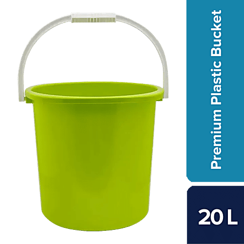 Buy bb home Premium Plastic Bucket - Green Online at Best Price of Rs ...