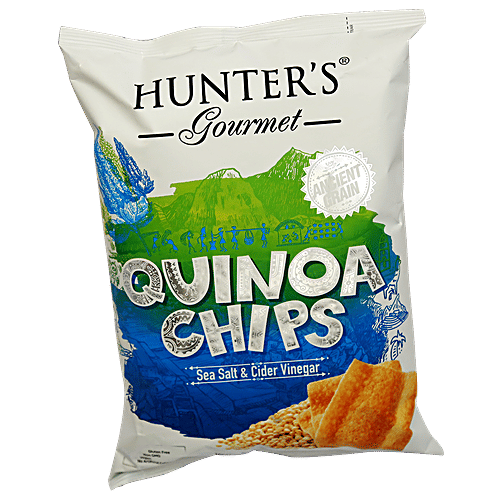 Buy Hunter's Gourmet Quinoa Chips - Sea Salt & Cider Vinegar Online at ...