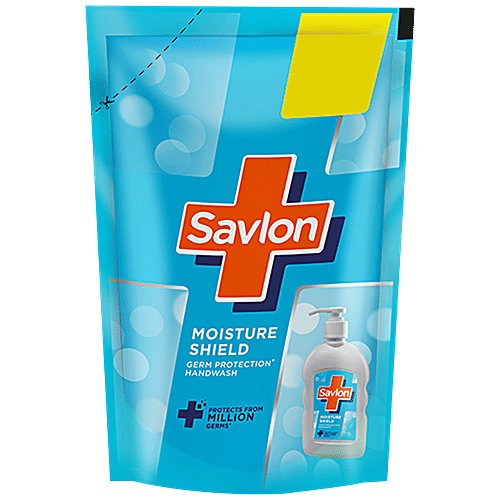 Buy Savlon Moisture Shield Germ Protection Handwash - Protects from ...