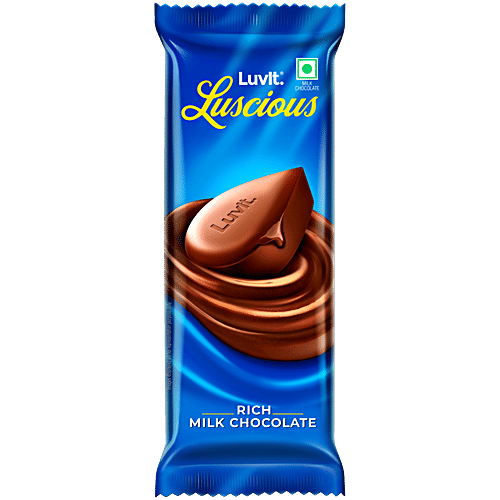 Buy LuvIt Luscious Rich Milk Chocolate Bar Online at Best Price of Rs ...