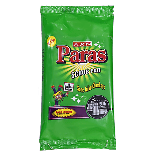Buy AXN Paras Premium Scrub Pad, 75 x 100 mm Online at Best Price of Rs ...