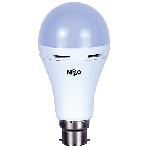 Buy Nippo Rechargeable Emergency Inverter LED Bulb 9W - Cool Daylight ...