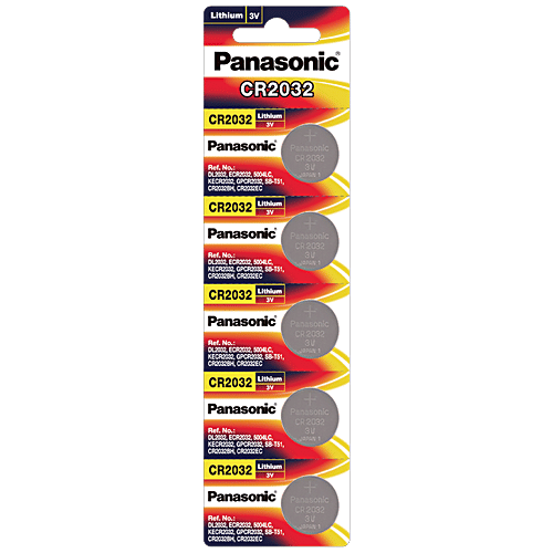 Buy Panasonic Lithium Coin Battery - CR2032, 3 V Online at Best Price ...