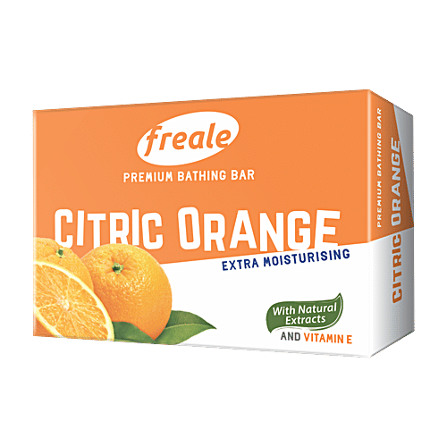 Buy Freale Premium Citric Orange Bathing Bar Online at Best Price of Rs ...