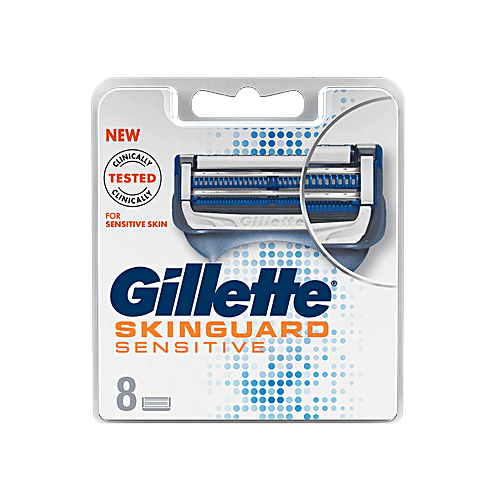 Buy Gillette Skinguard Manual Shaving Razor Blades for MenPack of 8 ...