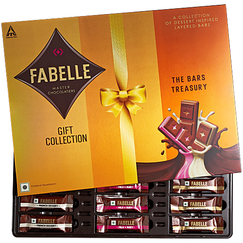Buy Fabelle Chocolates - The Bars Treasury, Assorted Gift Pack Online ...