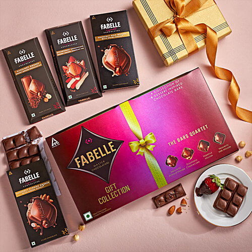 Buy Fabelle Master Chocolatiers Gift Collection - The Bars Quartet ...