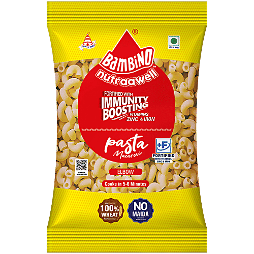 Buy Bambino Pasta Macaroni - Elbow, 100% Durum Wheat Semolina Online at ...