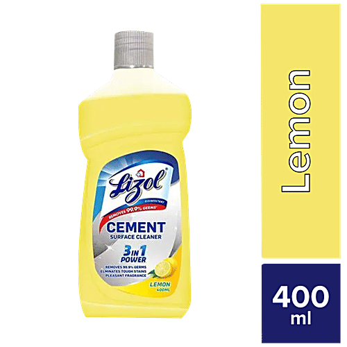 Buy Lizol Cement Surface Disinfectant Cleaner - Lemon Online at Best ...