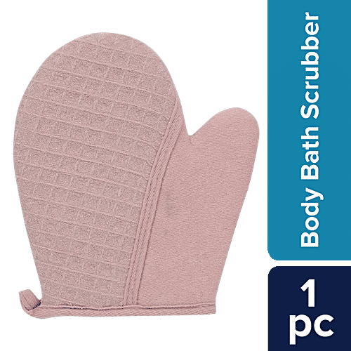 Buy bb home Body Bath Glove Scrubber - Pink Online at Best Price of Rs ...