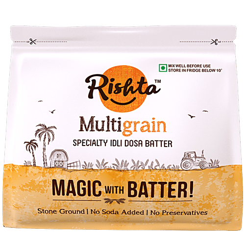Buy Rishta Multigrain Idli & Dosa Batter Online at Best Price of Rs 128 ...