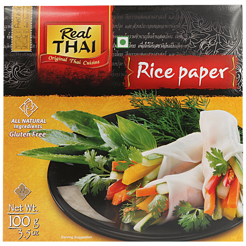 Buy REAL THAI Rice Paper Round - 22 cm Online at Best Price of Rs 183. ...