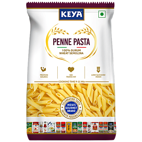 Buy Keya Penne Pasta - 100% Durum Wheat Semolina Online at Best Price ...