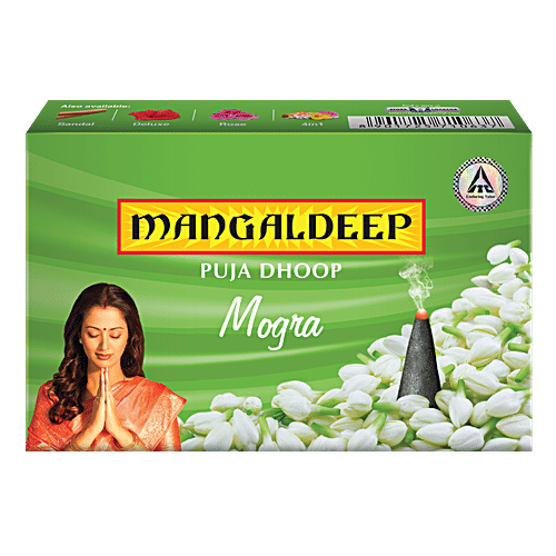 Buy Mangaldeep Mogra Puja Dhoop Cones Online at Best Price of Rs 15 ...