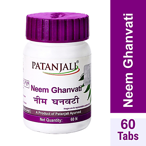 Buy Patanjali Neem Ghan Vati Online at Best Price of Rs 100 - bigbasket