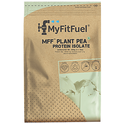 Buy MyFitFuel MFF Plant Pea Protein Isolate - Unflavoured Online at ...