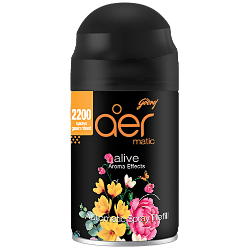 Buy Godrej Aer Matic Automatic Spray Refill - Alive Online at Best ...
