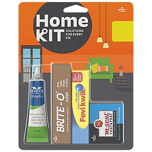 Buy Pidilite Plastic Multipurpose Home Kit - With Shoe Fix, BriteO ...
