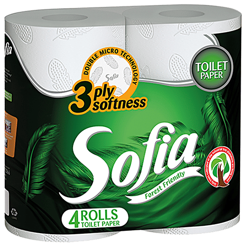 Buy Sofia 3 Ply Toilet Paper Rolls Online at Best Price of Rs null ...