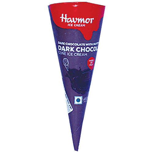 Buy Havmor Cone Ice Cream - Dark Chocolate Online at Best Price of Rs ...