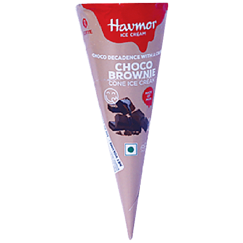 Buy Havmor Cone Ice Cream - Choco Brownie Online at Best Price of Rs 40 ...