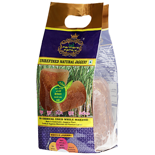 Buy Farmers Family Premium Natural Jaggery Online at Best Price of Rs ...