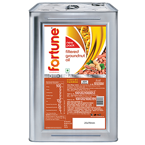 Buy Fortune Filtered Groundnut Oil Online at Best Price of Rs 3082 ...