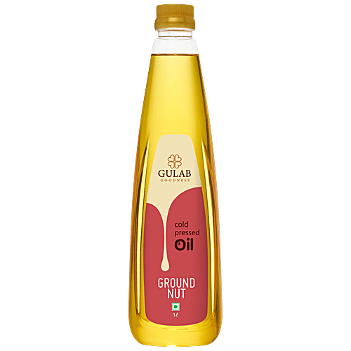 Buy Gulab Oils Cold Pressed Groundnut Oil Online at Best Price of Rs ...
