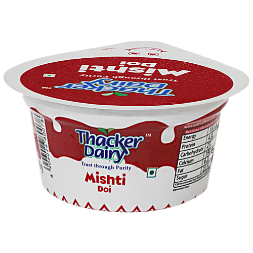 Buy Thacker Dairy Mishti Doi Online at Best Price of Rs 15 - bigbasket