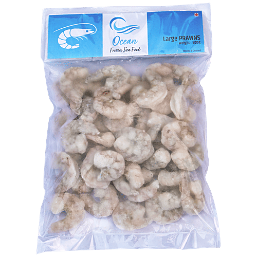 Buy Ocean Large Prawns - Peeled & Cleaned Online at Best Price of Rs ...
