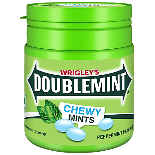 Buy Doublemint Peppermint Flavour Chewy Mints Online at Best Price of ...
