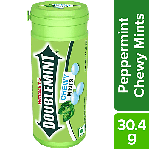 Buy Doublemint Chewy Mints - Peppermint Flavour Online at Best Price of ...
