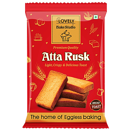 Buy Lovely Bake Studio Atta Rusk Online at Best Price of Rs 65 - bigbasket