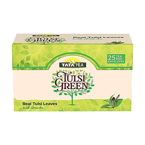 Buy Tata Tea Real Tulsi Leaves With Green Tea Online at Best Price of ...