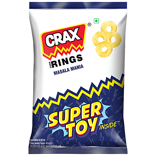 Buy Crax Corn Rings - Masala Mania Puffs Online at Best Price of Rs 20 ...