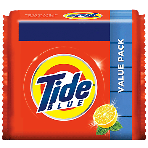 Buy Tide Blue Detergent Bar, Value Pack Online at Best Price of Rs 115 ...