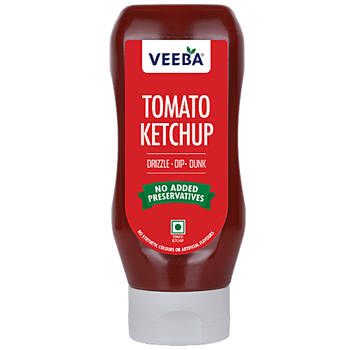 Buy Veeba Tomato Ketchup - No Added Preservatives Online at Best Price ...