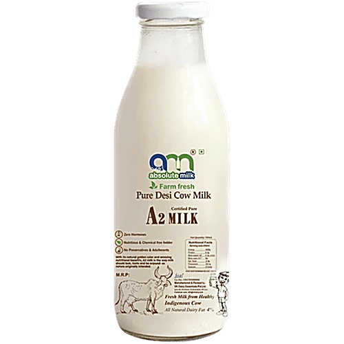 Buy Absolute Milk Desi A2 Cow Milk Online at Best Price of Rs null ...