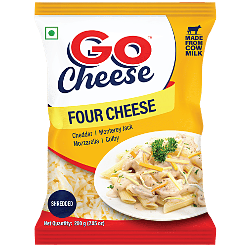 Buy Go Cheese Shredded Four Cheese Online at Best Price of Rs 125 ...