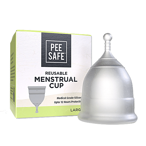 Buy Pee Safe Reusable Menstrual Cups - Large Online at Best Price of Rs ...