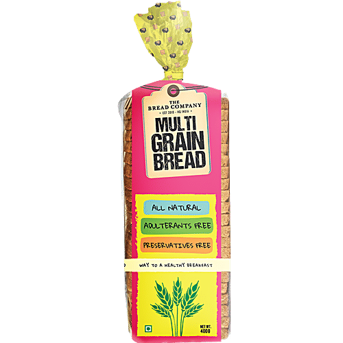 Buy The Bread Company Multigrain Bread - 100% Natural, Preservative ...