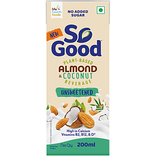 Buy So Good Almond Coconut Unsweetened Milk Online at Best Price of Rs ...