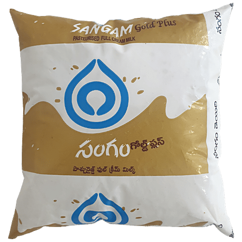Buy Sangam Gold Plus Pasteurised Full Cream Milk Online at Best Price ...