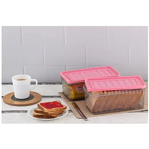Buy Polyset Mapple Plastic Bread Box Plastic Container - Assorted Color ...