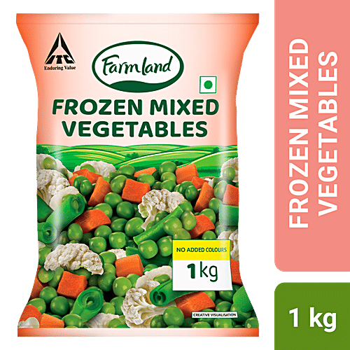 Buy Farmland Frozen Mixed Vegetables - Ready To Cook Online at Best ...