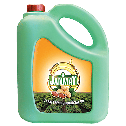 Buy Janmay Groundnut Oil Online at Best Price of Rs null - bigbasket