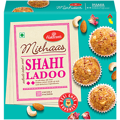 Buy Haldiram's Shahi Ladoo - Made From Desi Ghee Online at Best Price ...