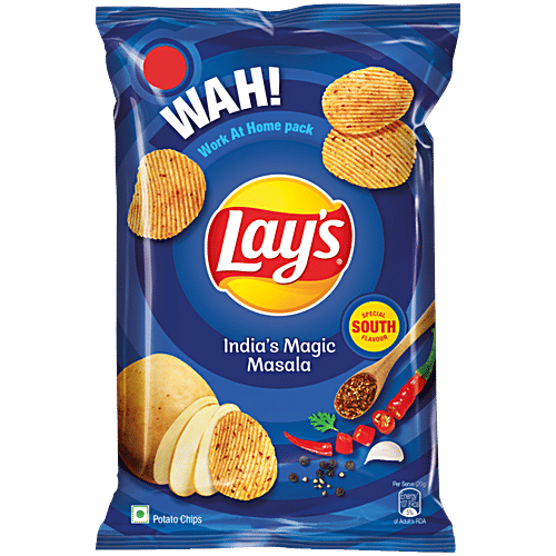 Buy Lay's India's Magic Masala Potato Chips Online at Best Price of Rs ...