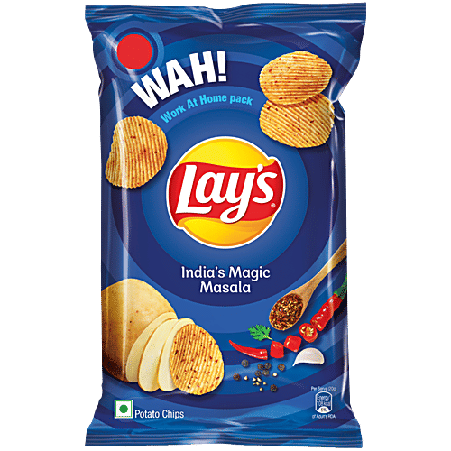 Buy Lay's India's Magic Masala Potato Chips Online at Best Price of Rs ...
