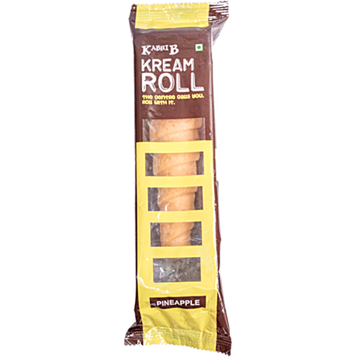 Buy KABHI B Kream Roll - Pineapple Online at Best Price of Rs null ...